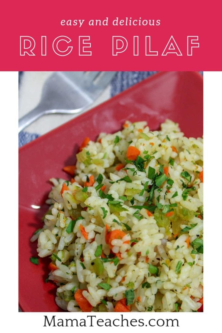 This Easy Rice Pilaf Recipe Makes The Perfect Side Dish - Mama Teaches
