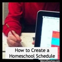 How to Create a Homeschool Routine and Schedule - Mama Teaches