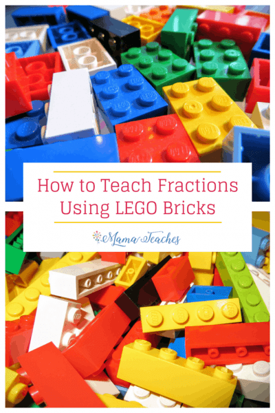 How to Teach Fractions with LEGO Bricks - Mama Teaches