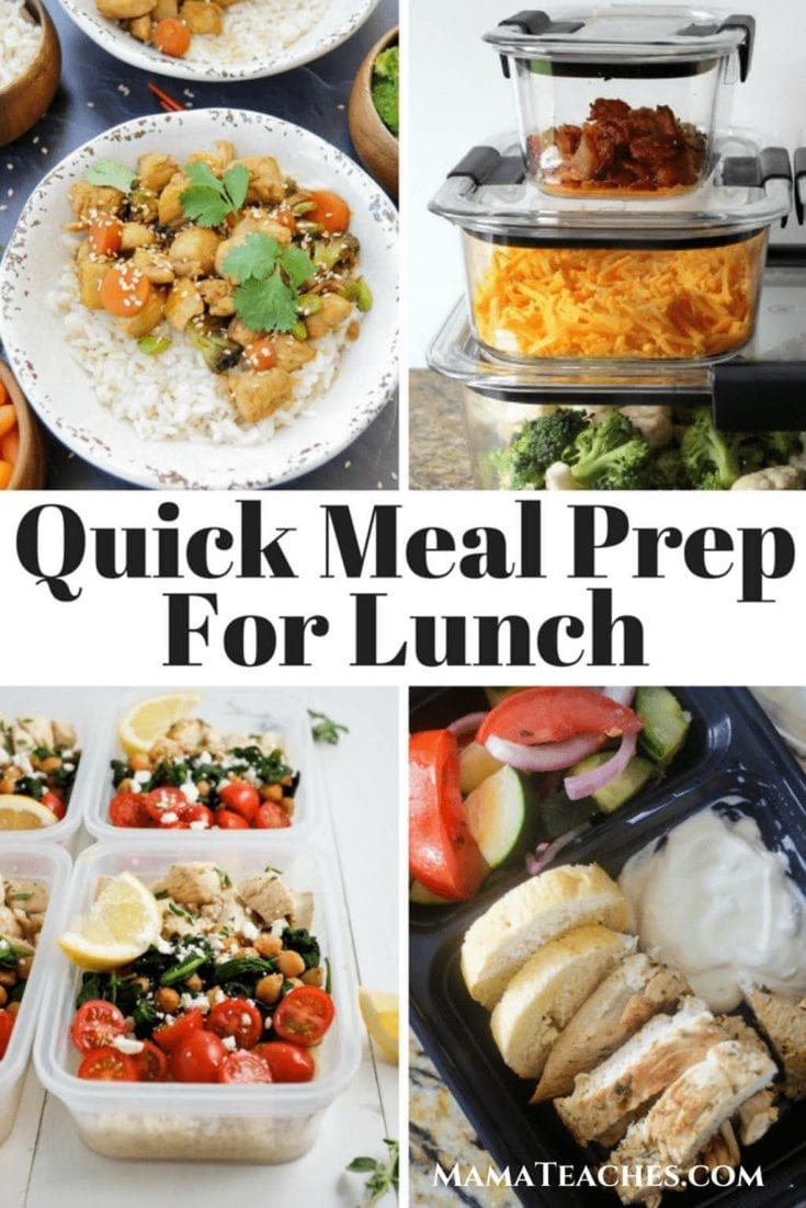 Meal Planning: Quick Lunches - Mama Teaches