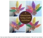 4 Educational Turkey Craft Activities - Mama Teaches