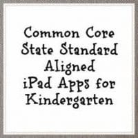Common Core State Standard Aligned iPad Apps for Kindergarten - Mama ...