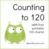 Counting to 120 – Free Printable 120 Charts - Mama Teaches