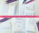 Easter Printable for Kids: Foldable Easter Mini Activity Book