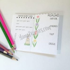 Easter Printable for Kids: Foldable Easter Mini Activity Book