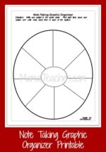 Note Taking Graphic Organizer - Mama Teaches