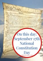 September 17th is Constitution Day - Mama Teaches