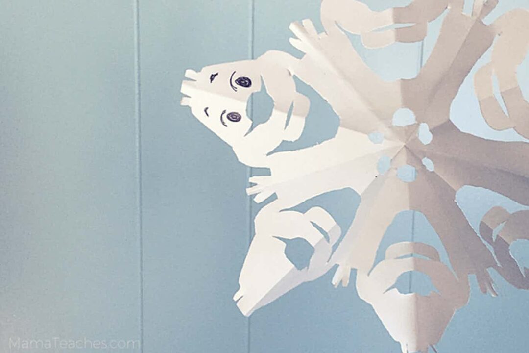 Frozen Snowflake Templates - Mama Teaches