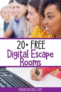 35+ Free Digital Escape Rooms {Free!} - Mama Teaches