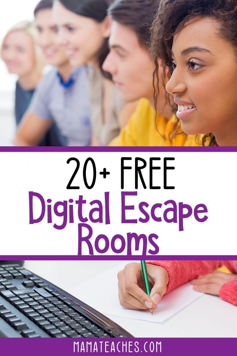 35+ Free Digital Escape Rooms {Free!} - Mama Teaches