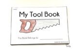 Early Reader: My Book of Tools - a Printable Tool Book - Mama Teaches
