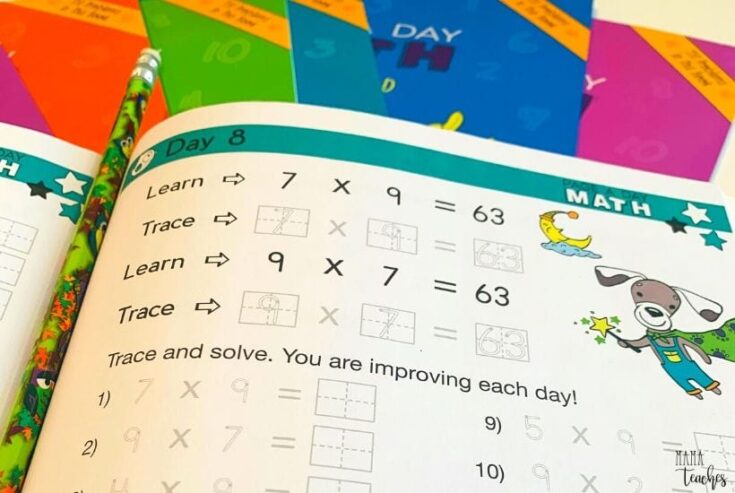 Daily Multiplication Worksheets to Practice Math Facts - Mama Teaches
