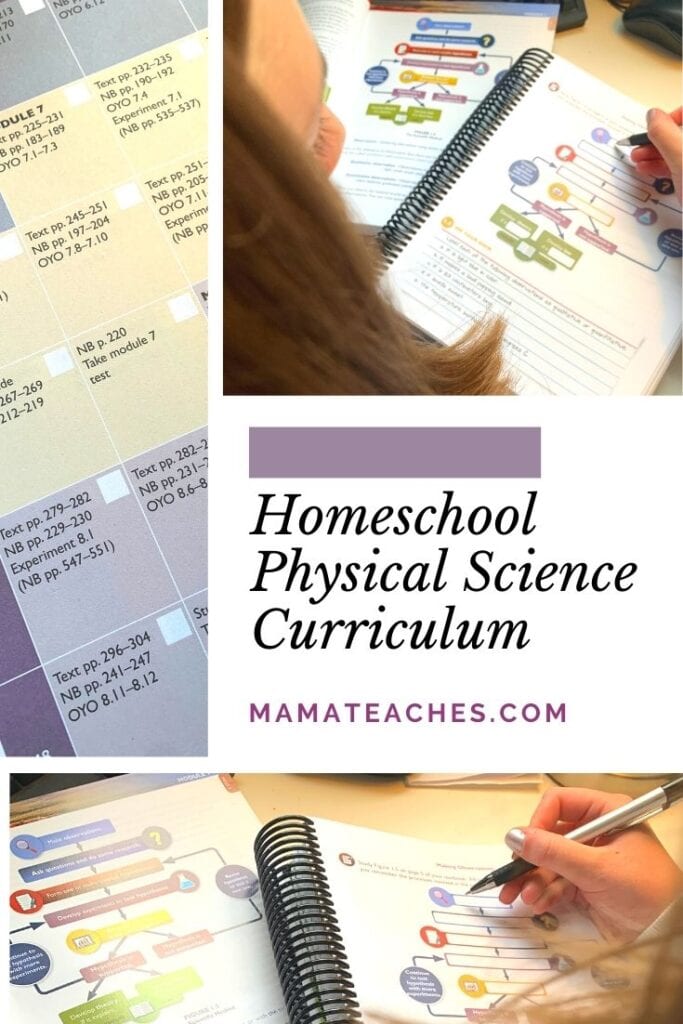 Homeschool Physical Science Curriculum for Middle School