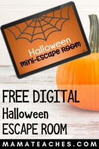 Free Digital Free Digital Halloween Escape Room for Kids - Mama Teaches