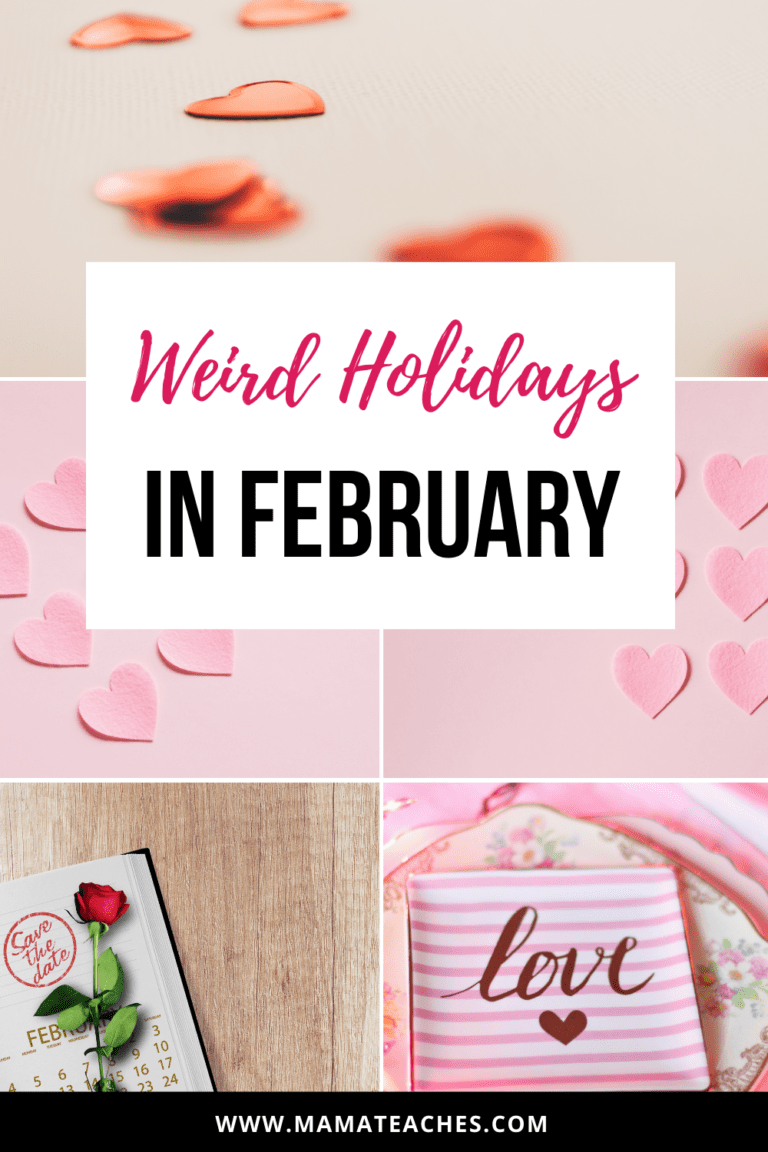 Unusual and Weird Holidays in February - Mama Teaches