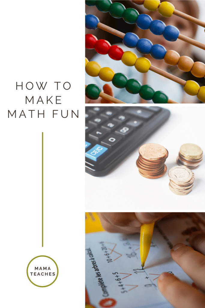 How to Make Math Fun - Use Math Games! - Mama Teaches