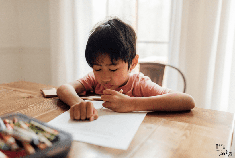 How To Teach A Child To Write Their Name Mama Teaches