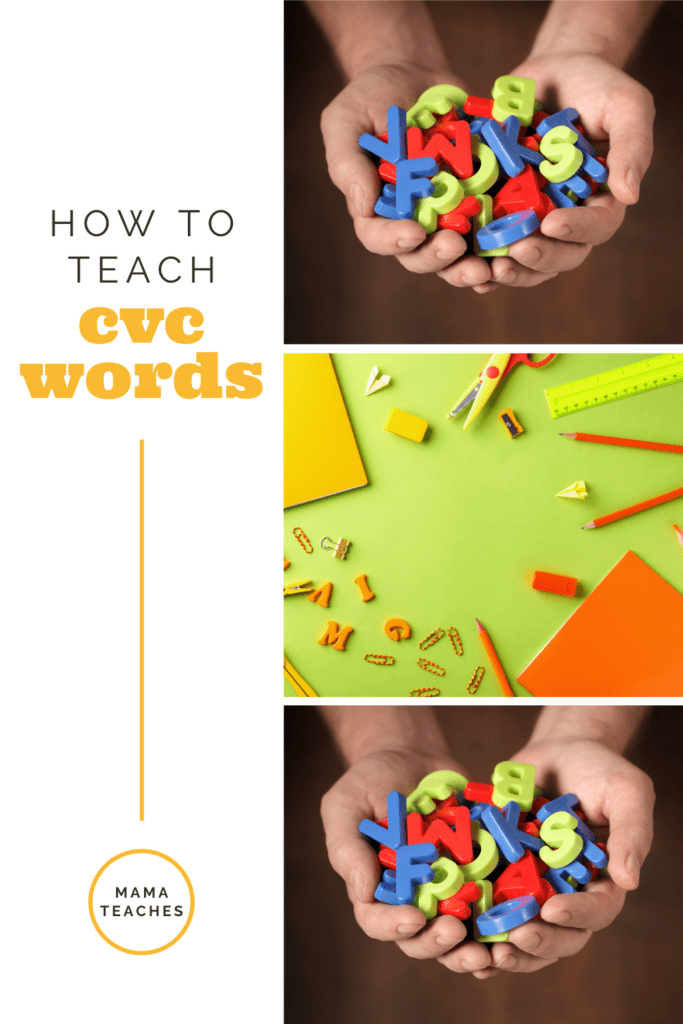 How to Teach CVC Words : Tips for Teaching - Mama Teaches