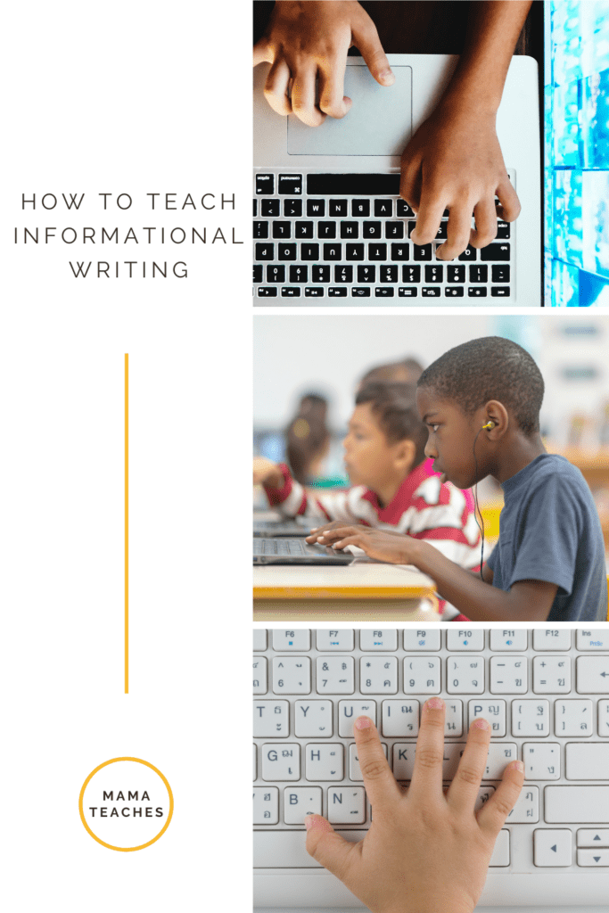 How to Teach Informational Writing to K-2 - Mama Teaches