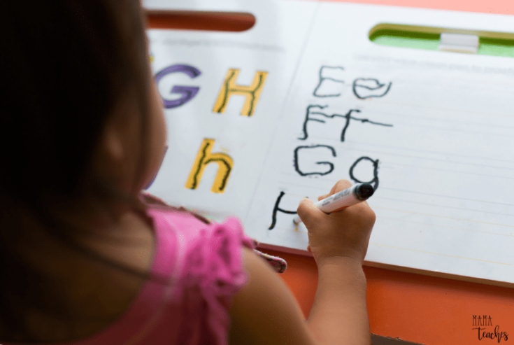 How to Teach Letters and the Alphabet to Preschoolers - Mama Teaches
