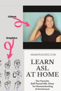 Learn ASL at Home: Self-Paced ASL Class for Kids - Mama Teaches