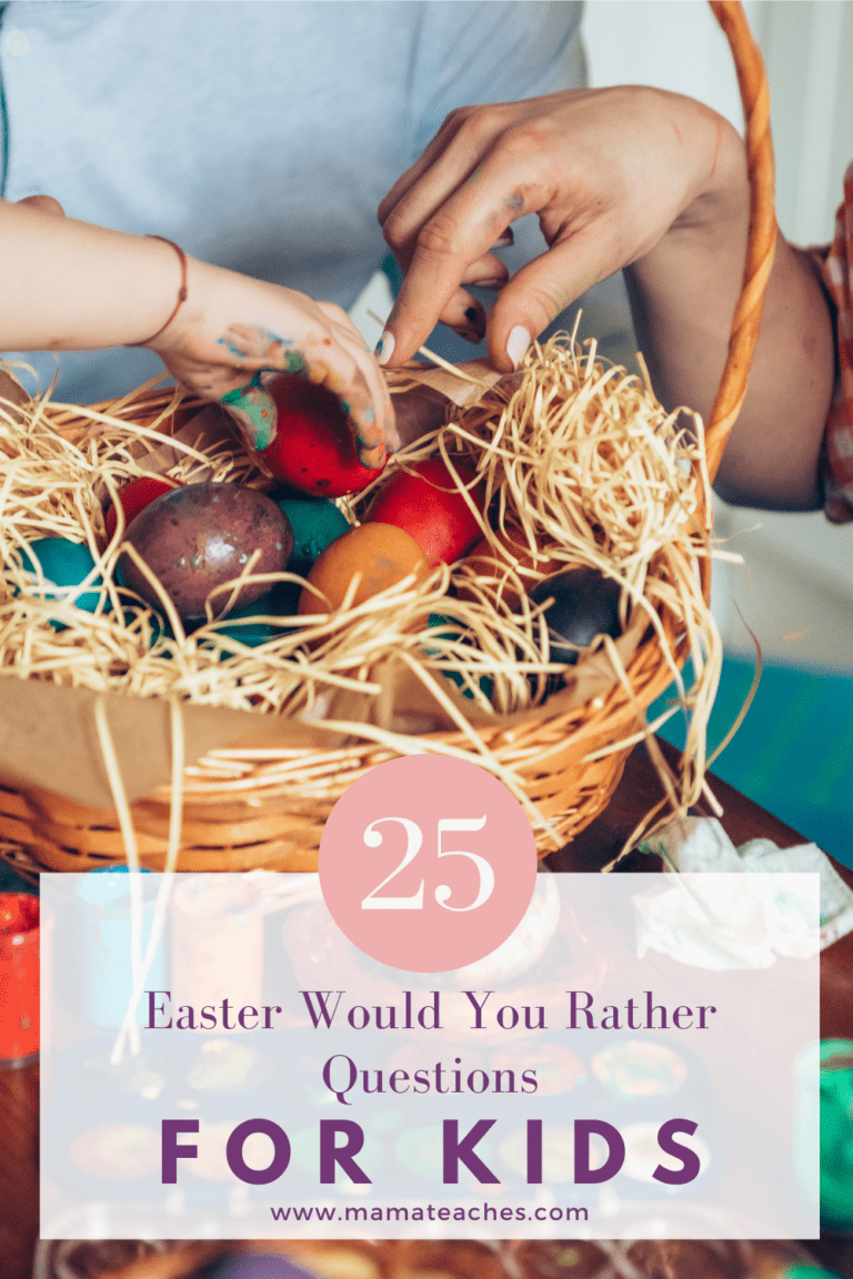 25 Easter Would You Rather Questions - Mama Teaches