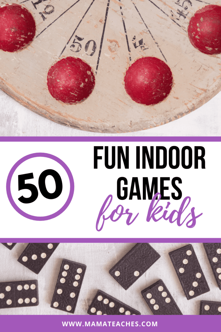 The BEST 50+ Fun Indoor Games for Kids! - Mama Teaches