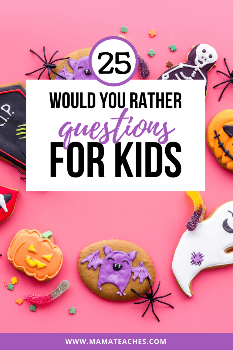 25 Halloween Would You Rather Questions for Kids - Mama Teaches