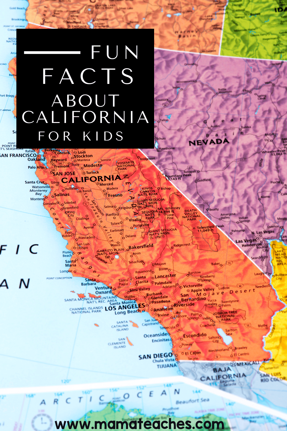 Fun Facts About California: State Facts for Kids - Mama Teaches