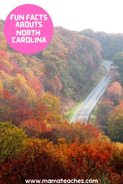 North Carolina Fun Facts: State Facts for Kids - Mama Teaches