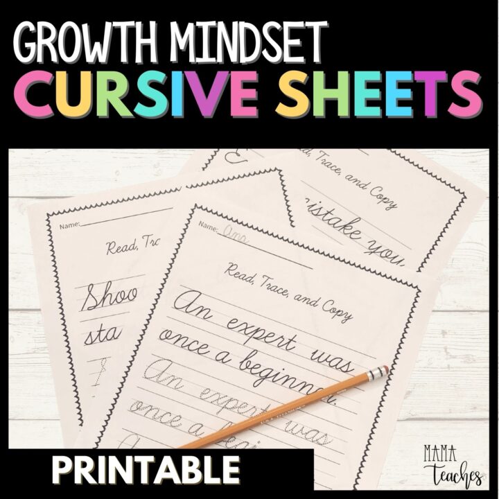 How to Teach Cursive Writing to Kids - Mama Teaches