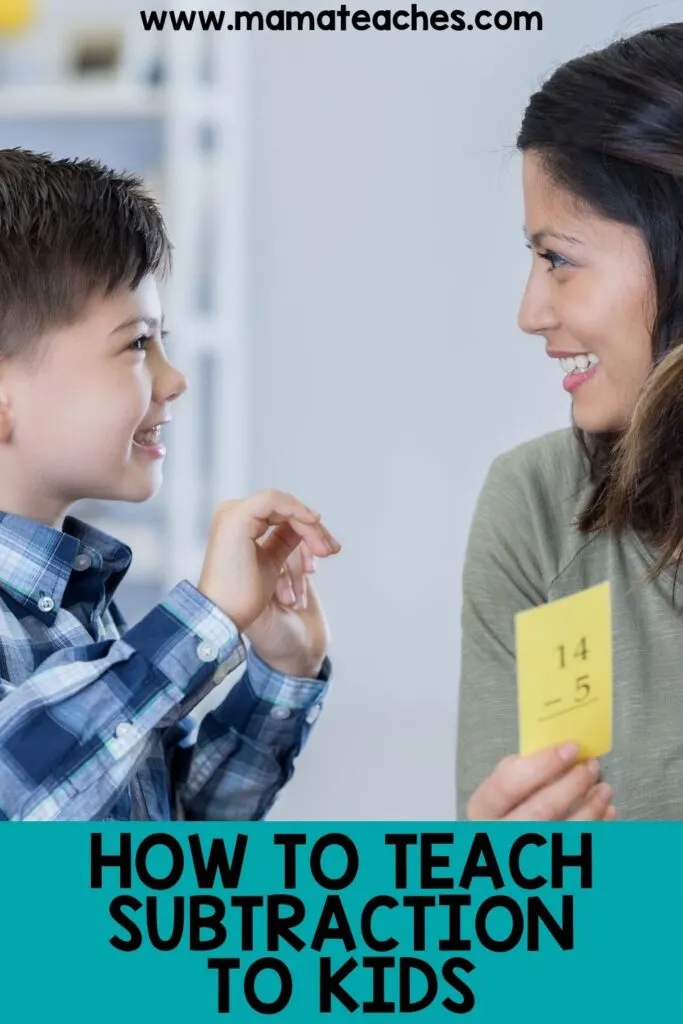 How To Teach Subtraction To Kids Mama Teaches