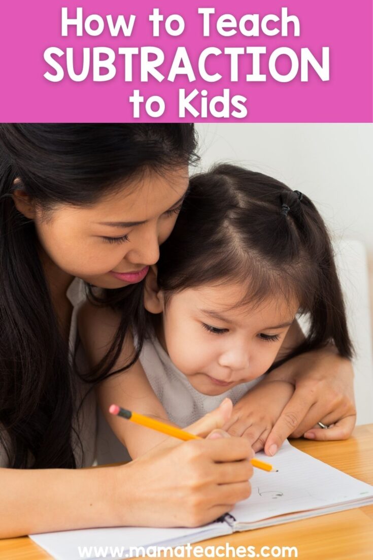 How to Teach Subtraction to Kids - Mama Teaches