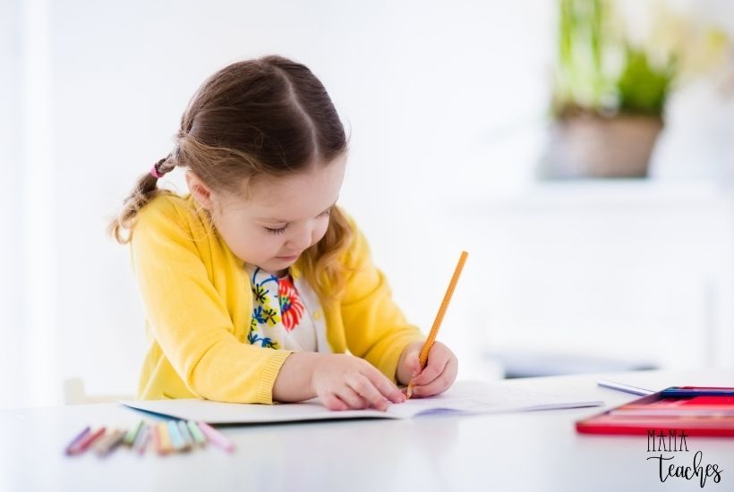 Fun Kindergarten Writing Prompts Mama Teaches