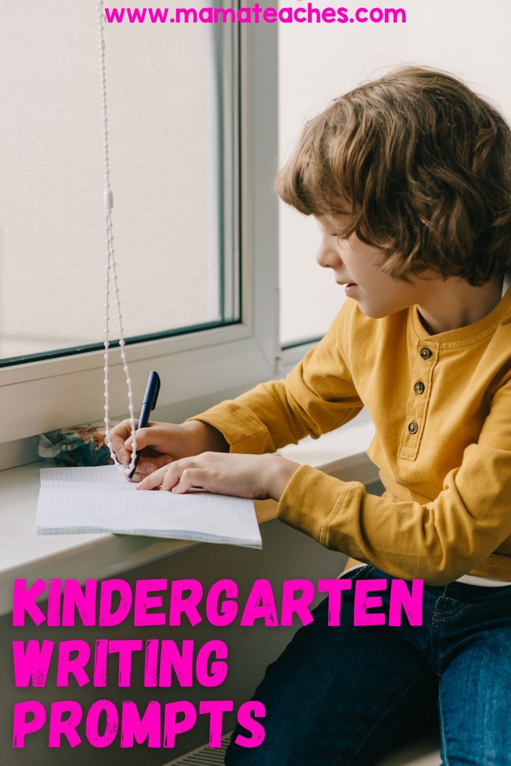 Fun Kindergarten Writing Prompts - Mama Teaches