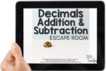 {FREE} Decimals Addition and Subtraction Virtual Escape Room