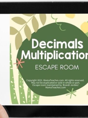 {FREE} Decimals Addition and Subtraction Virtual Escape Room