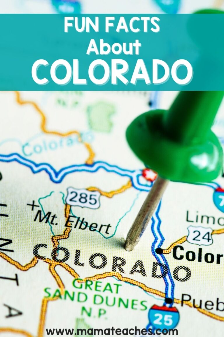 Colorado Fun Facts - Mama Teaches
