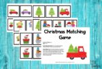 Christmas Matching Game - Mama Teaches