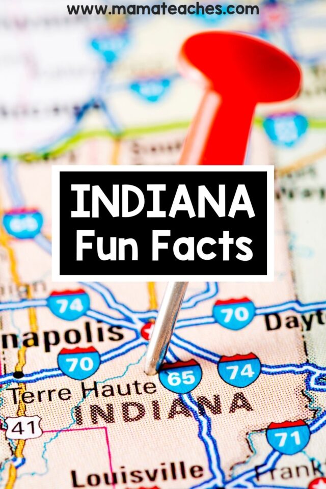 Fun Facts About Indiana - Mama Teaches