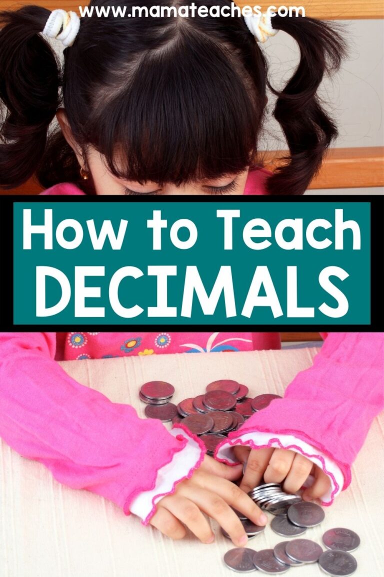 How to Teach Decimals - Mama Teaches