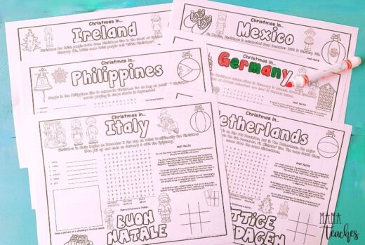 Christmas Around the World Activities - Mama Teaches