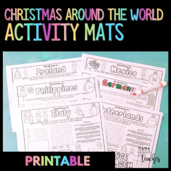 Christmas Around the World Activities - Mama Teaches