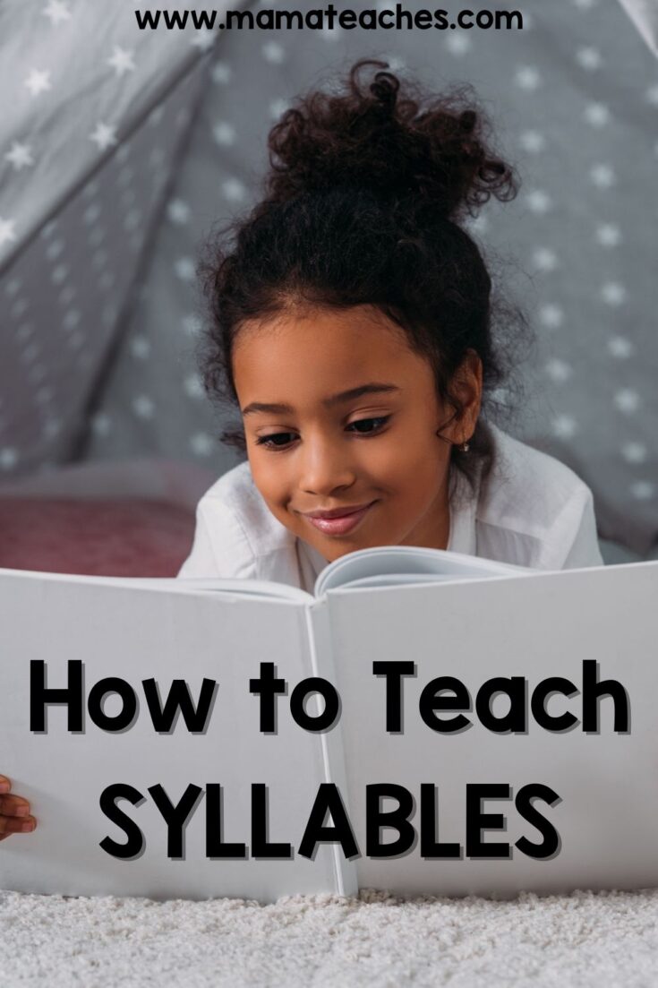 How to Teach Syllables - Mama Teaches