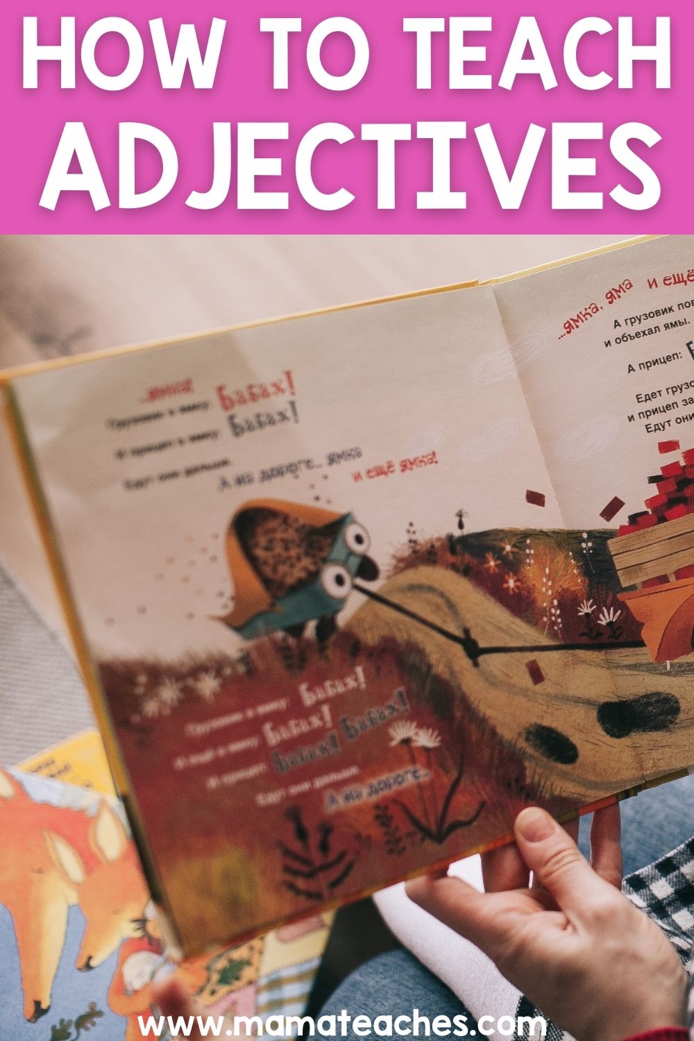 How to Teach Adjectives - Mama Teaches