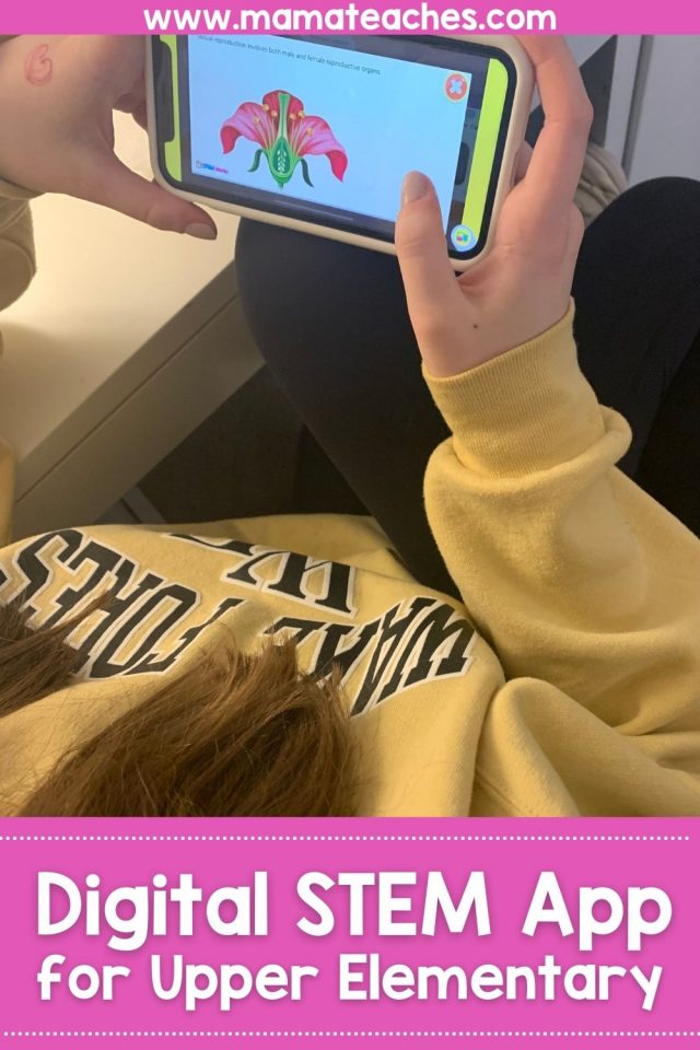 Digital STEM App for Upper Elementary - Mama Teaches