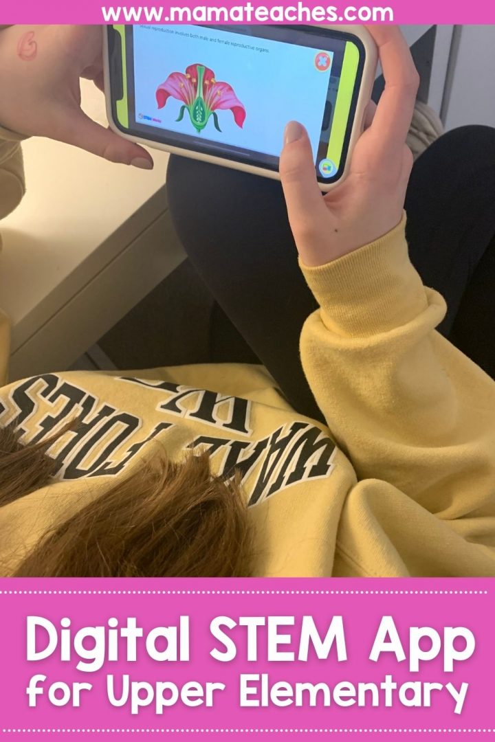 Digital STEM App for Upper Elementary - Mama Teaches