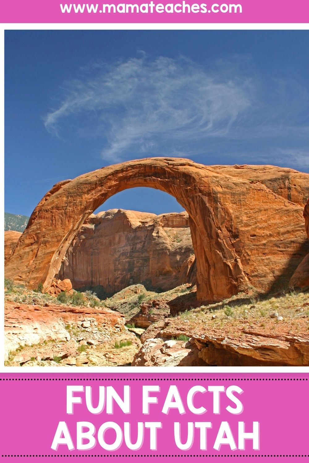 Fun Facts About Utah - Mama Teaches