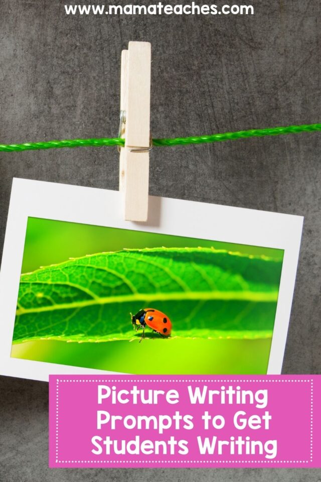 Picture Writing Prompts to Get Students Writing - Mama Teaches