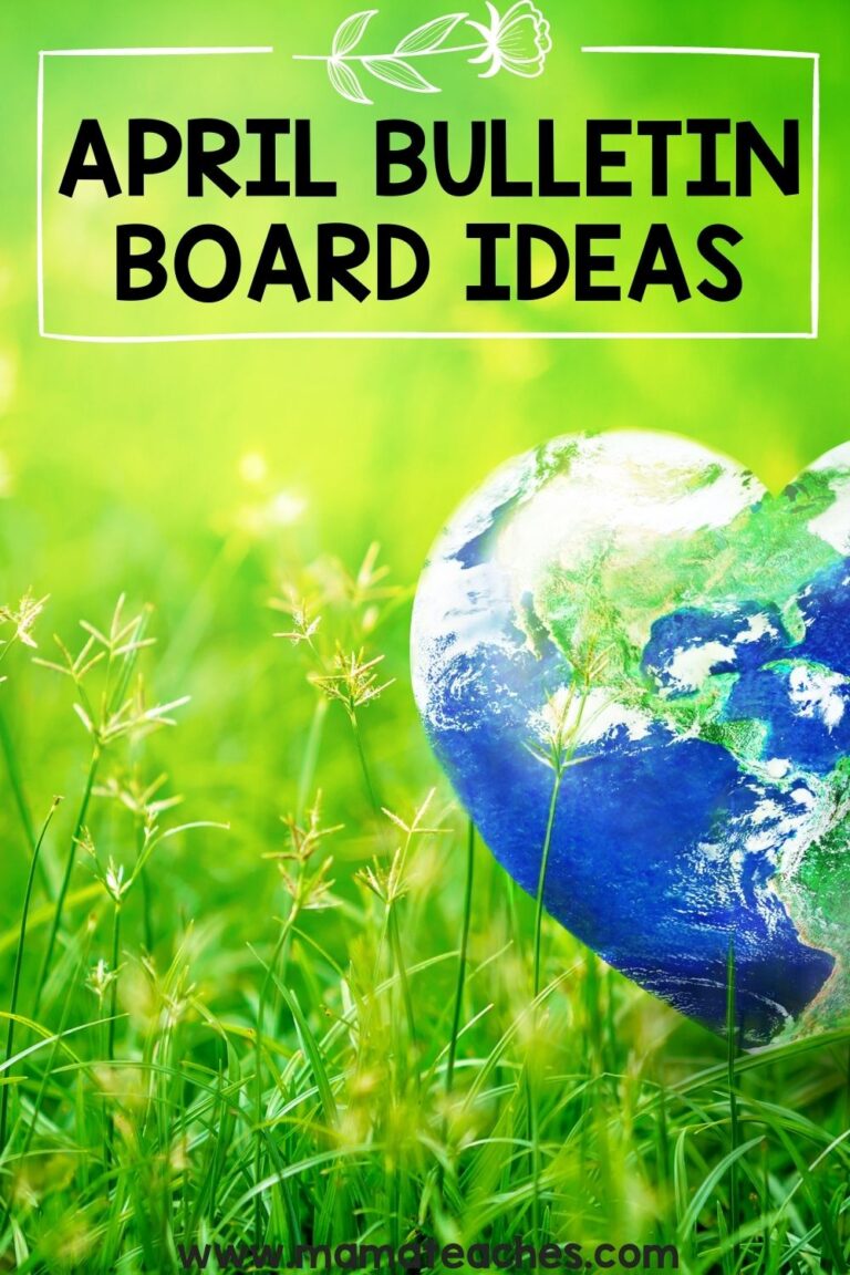 April Bulletin Board Ideas - Mama Teaches